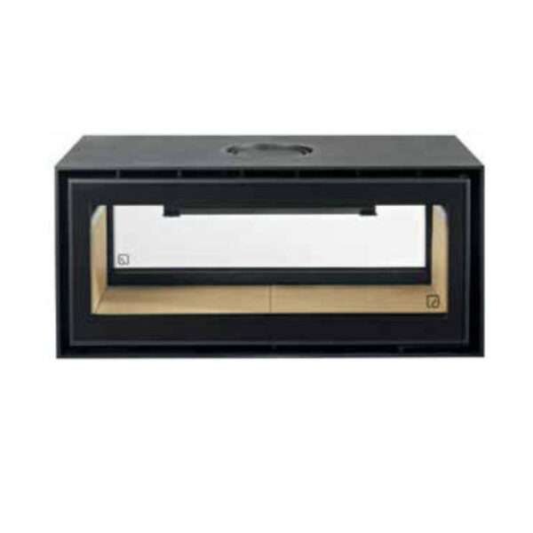 ADF Linea Duo 100 Insert Wood Heater - Wignells Heating & Cooking