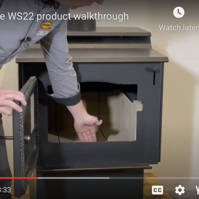 Heatilator Eco-Choice WS22 Wood Heater - Wignells Heating & Cooking
