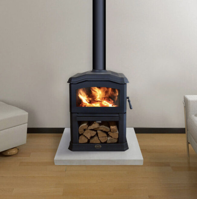 Kemlan C24 Wood Stack Wood Heater - Wignells Heating & Cooking