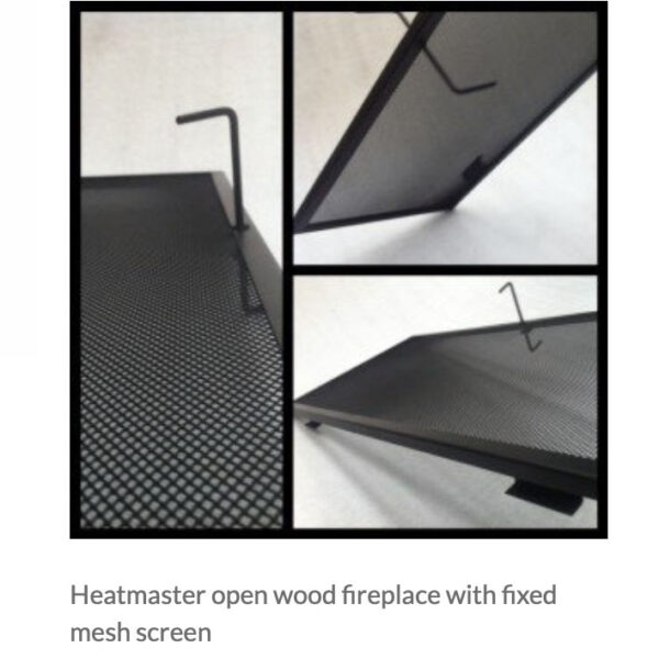 Heatmaster 750 Open Wood Fireplace - Wignells Heating & Cooking